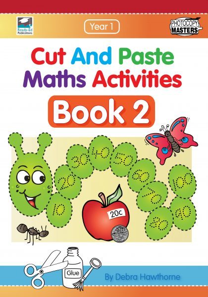 Cut and Paste Maths Activities - Book 2 ( Year1 ) | EducatorsDen