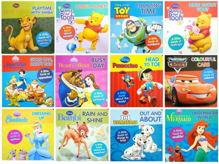 12 Disney Board Books (Hardcover) | EducatorsDen.com