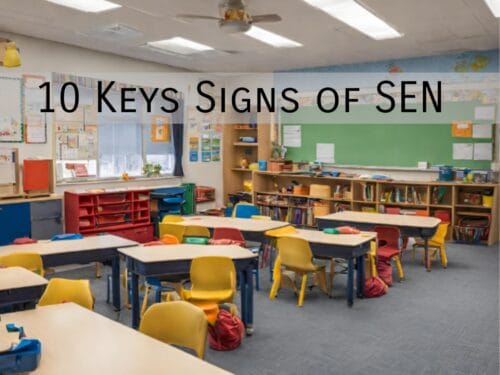 10 Signs your Child May Have Special Educational Needs (SEN)